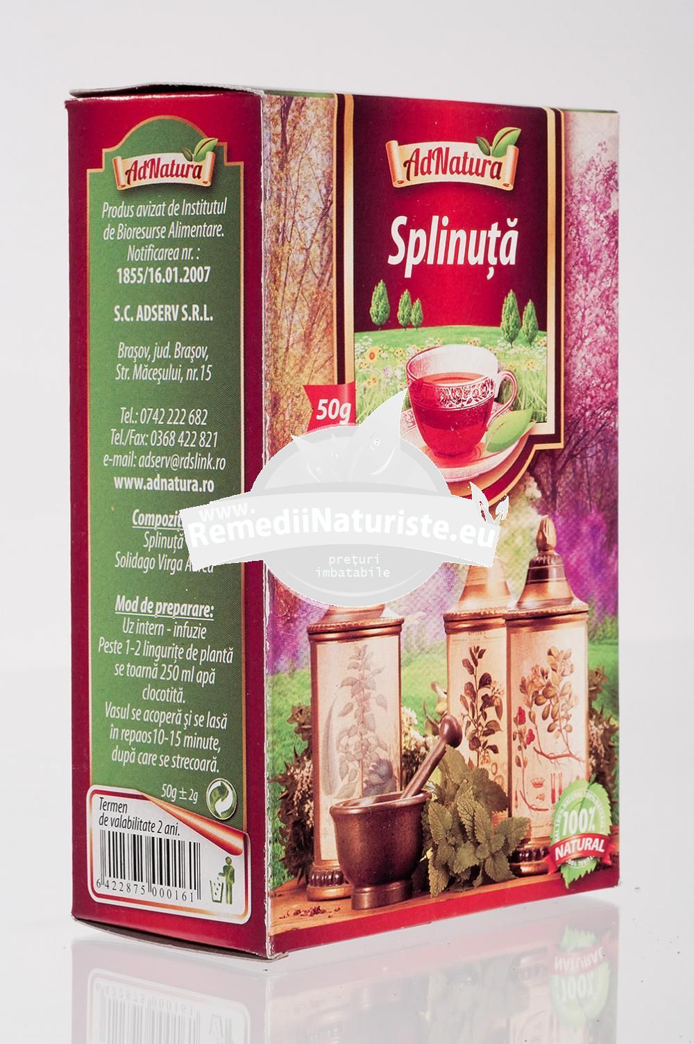 CEAI SPLINUTA IARBA 50gr ADSERV Tratament naturist boli de rinichi si ...