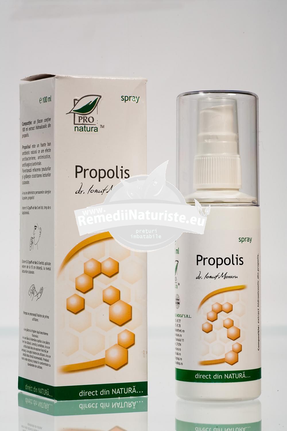 SPRAY PROPOLIS 100ml MEDICA Tratament naturist leziuni cutanate ...